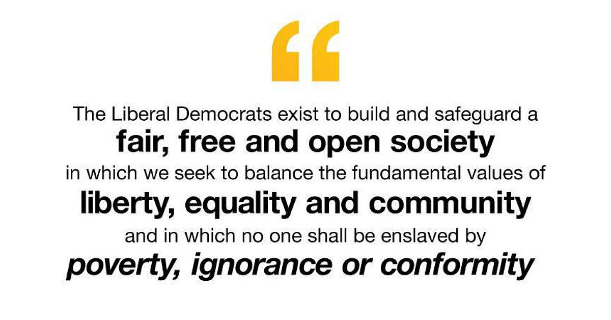 Our fundamental values - Bournemouth Liberal Democrats